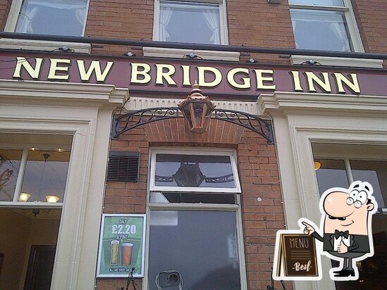 Menu at New Bridge Inn pub & bar, Derby