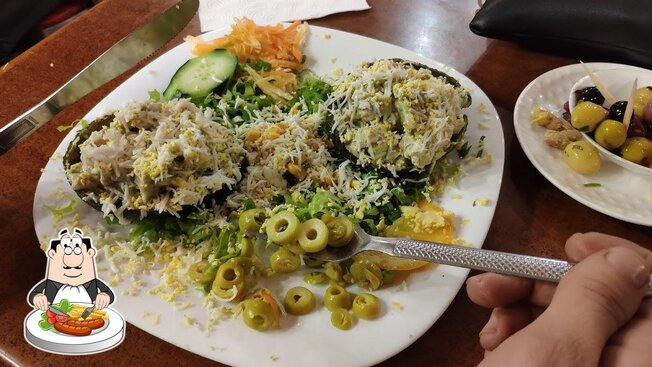 Menu at Pizzeria Nour, Tangier