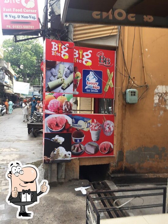 Menu at Big Bite Fast Food Corner, Banga