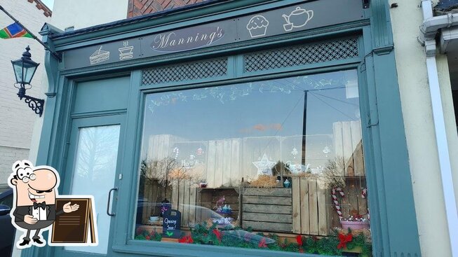 Menu at Manning's Cafe & Bar at Tetney Golf Club, Grimsby