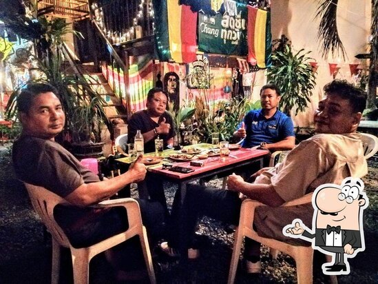 Menu at Hippies House pub & bar, Songkhla