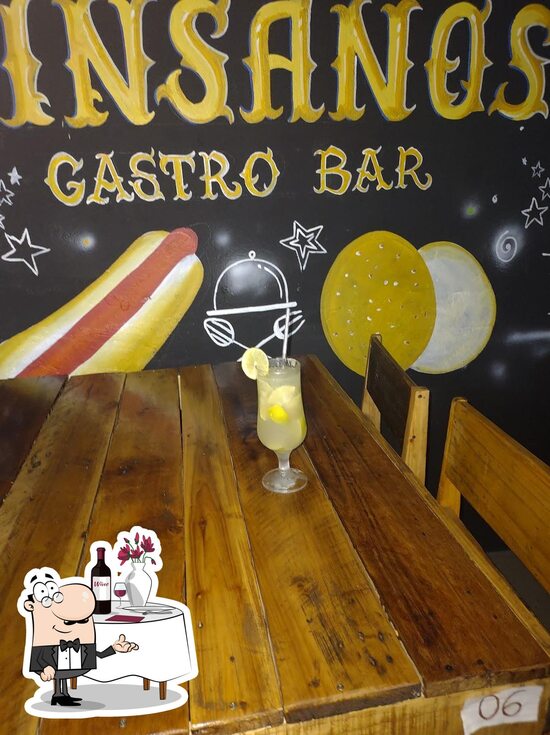 Menu at INSANOS GASTRO BAR, Manaus