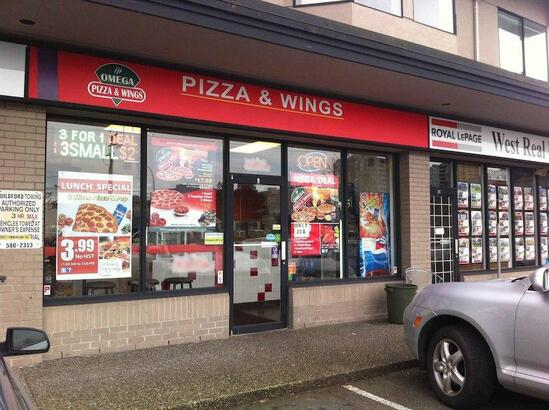Menu at Omega Pizza & Wings - North Surrey Pizza Delivery pizzeria ...