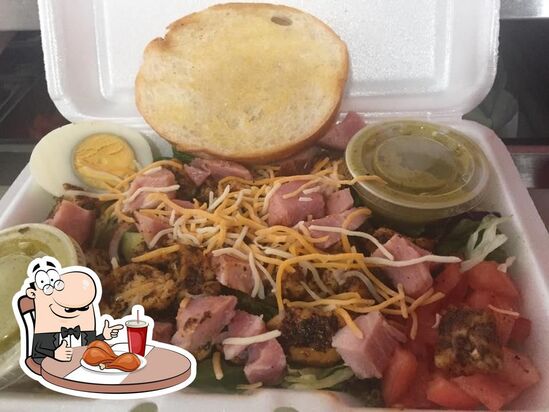 Menu at On The Fly Cafe, Eglin Air Force Base