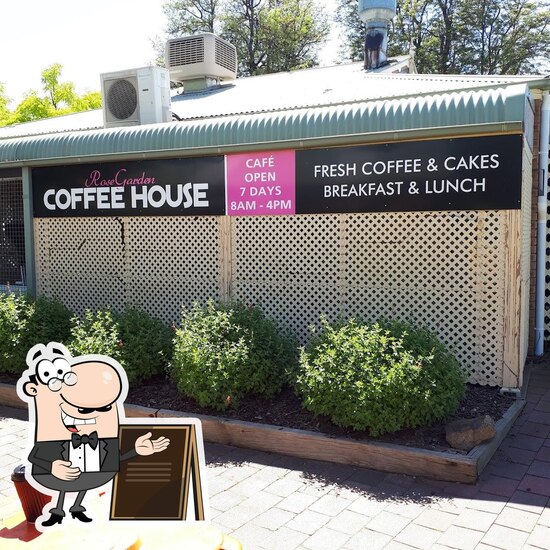 Menu at Rose Garden Coffee Place restaurant, Cowra, Borrowa Road