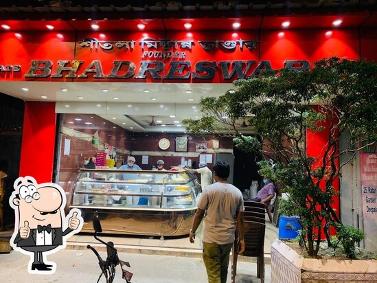 Menu at Bhadreshwar sweets, Kolkata