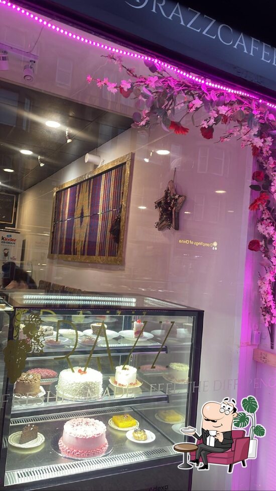 Menu at Razz Patisserie restaurant, Edinburgh, 57A Home St