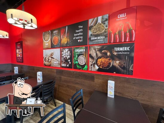 Restaurante Twisted Indian Fusion Street Food, Calgary - Carta del ...