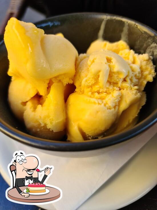 Menu at Kayak - pure magic ice cream, Athens