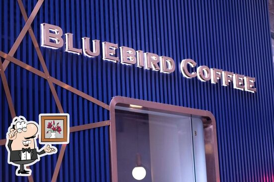 Menu at Bluebird Coffee cafe, Hong Kong