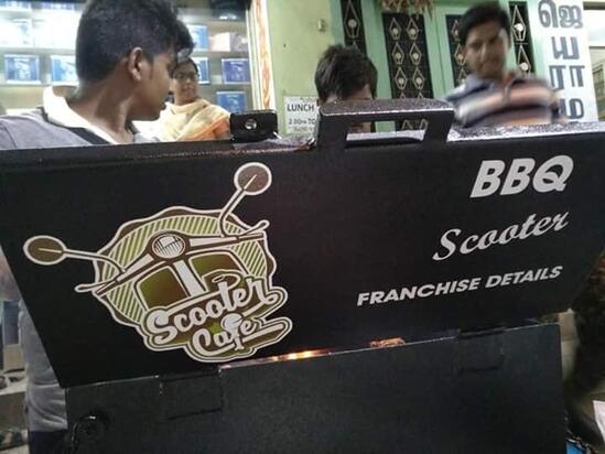Menu at Scooter BBQ, Chennai, X42Q+GFC