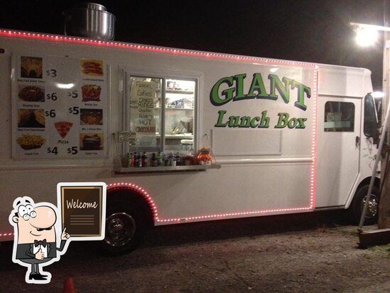 Menu at Giant Lunch Box, Newberrytown