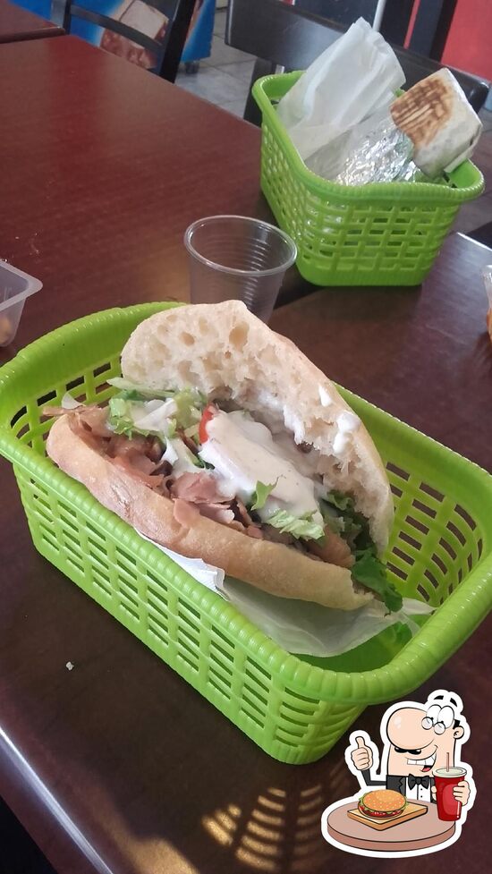 Menu at Galaxy Kebab restaurant, Bas-en-Basset