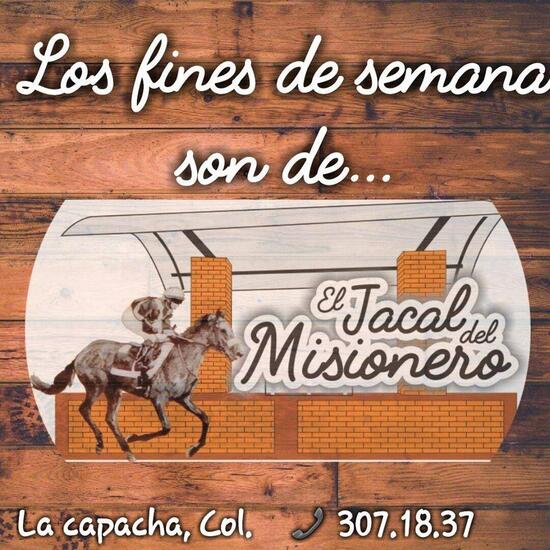 Carta del restaurante El Jacal Del Misionero, Colima
