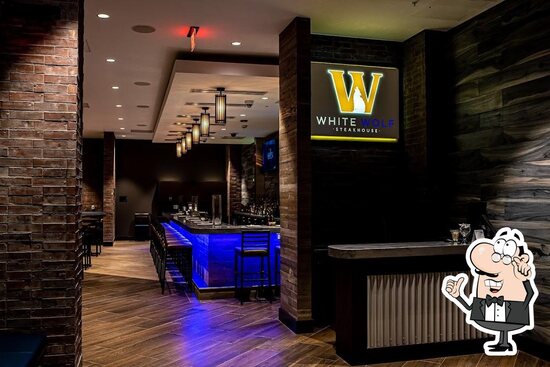 Menu at White Wolf Steakhouse, Tahlequah