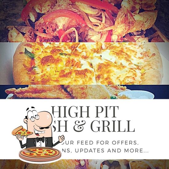 Menu at High Pit Fish & Grill fast food, Cramlington