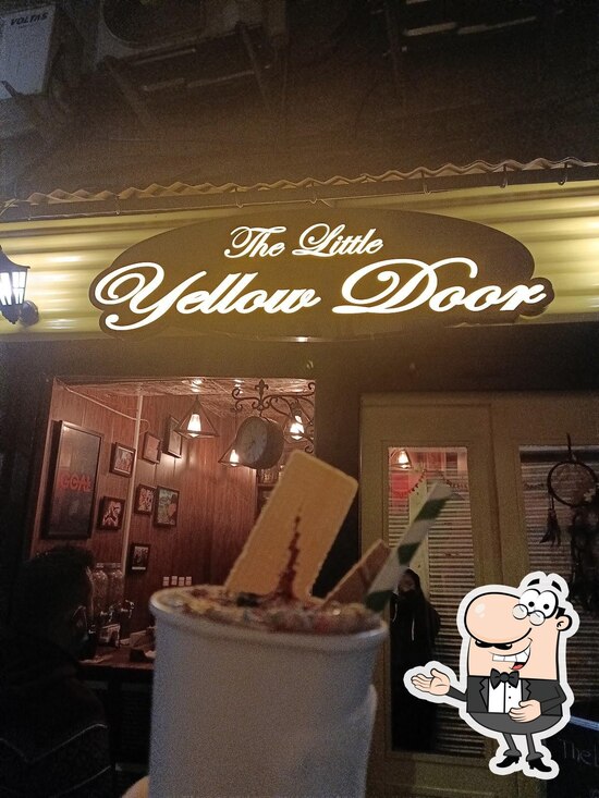Menu at The Little Yellow Door, Shimla