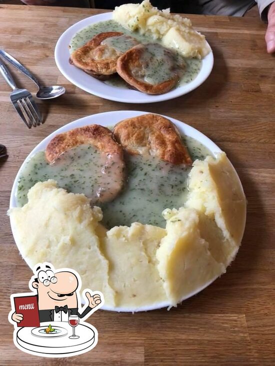 Menu at Manze's Pie & Mash restaurant, Braintree