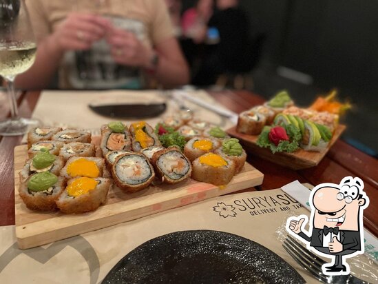 Carta del restaurante Surya Sushi, Santa Rosa