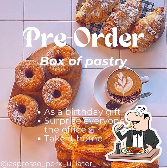 Espresso Perk U Later Cafe, East Perth - Restaurant menu, prices and ...