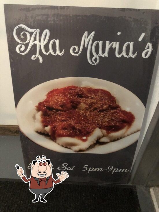 Ala Maria’s, Washington - Restaurant menu, prices and reviews