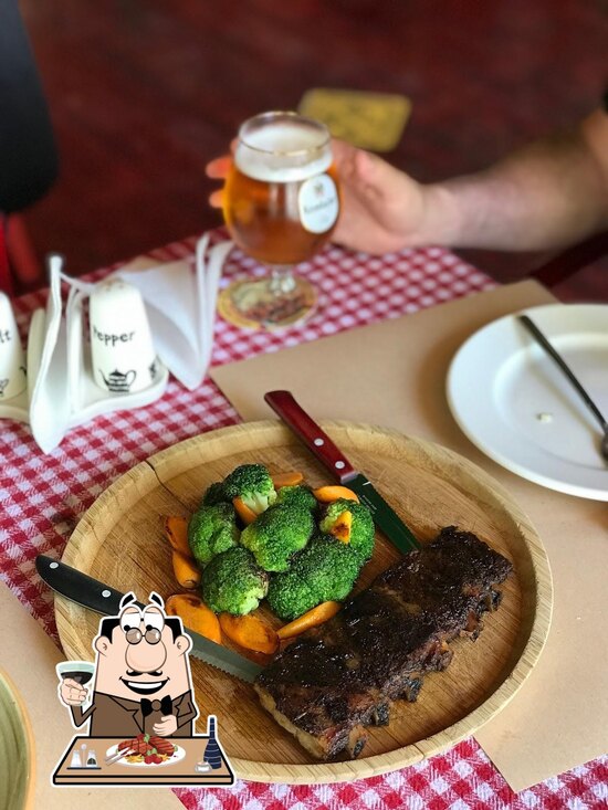 Menu at SPAGHETTI WESTERN restaurant, Tirana