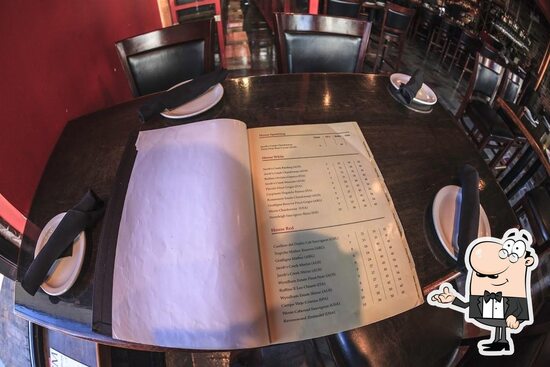 Menu at The Gypsy Tea Room restaurant, St. John's