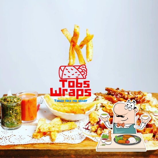 Menu at Tobs Wraps restaurant, Vosloorus