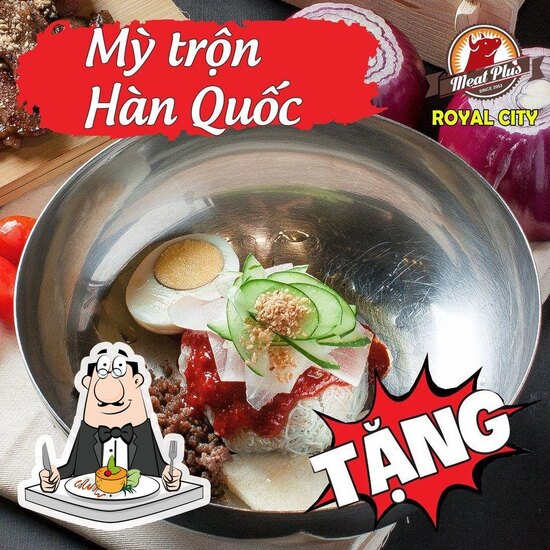 Menu at Meat Plus No1 Korean BBQ - Royal City, Hanoi