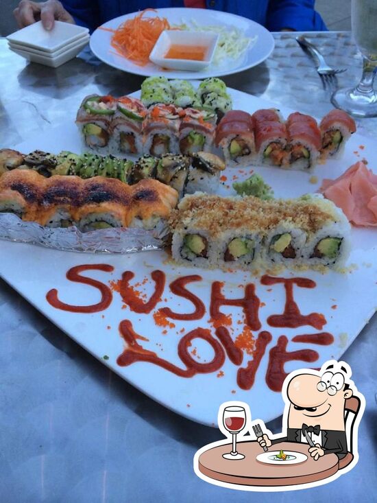 Menu at Sushi Love restaurant, Durham