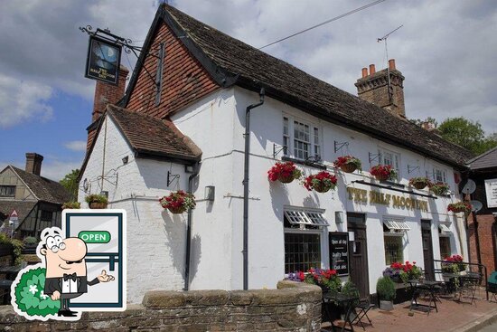 Menu at Half Moon Inn pub & bar, Balcombe