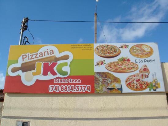 Menu em Pizzaria JKC", Juazeiro