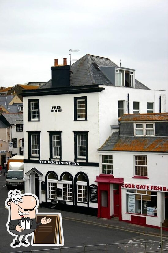Menu at Rock Point Inn, Lyme Regis pub & bar, Lyme Regis