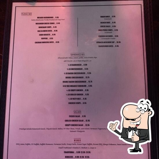 Menu at Haverhill Social Club, Haverhill, 210 1st St