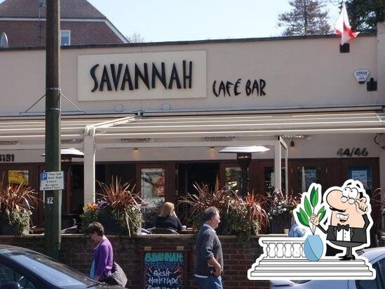 Menu at Savannah Cafe Bar, Haywards Heath