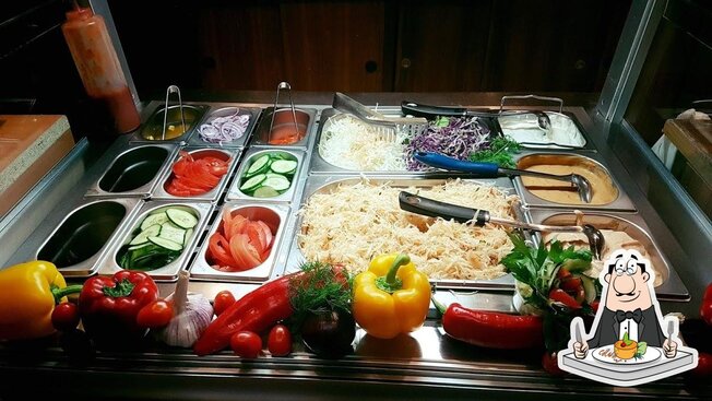 Menu at Amfora restaurant, Kudowa-Zdrój