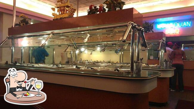 Menu at Asian King Buffet restaurant, Springfield