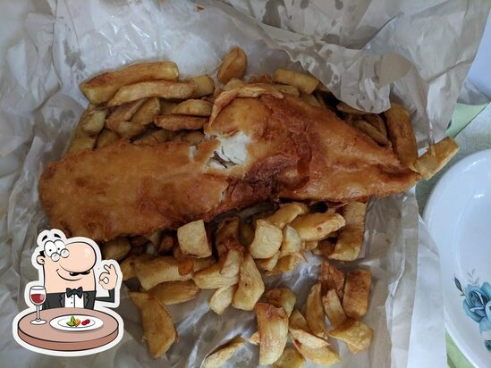 Menu at Crispy Cod fast food, Blaydon
