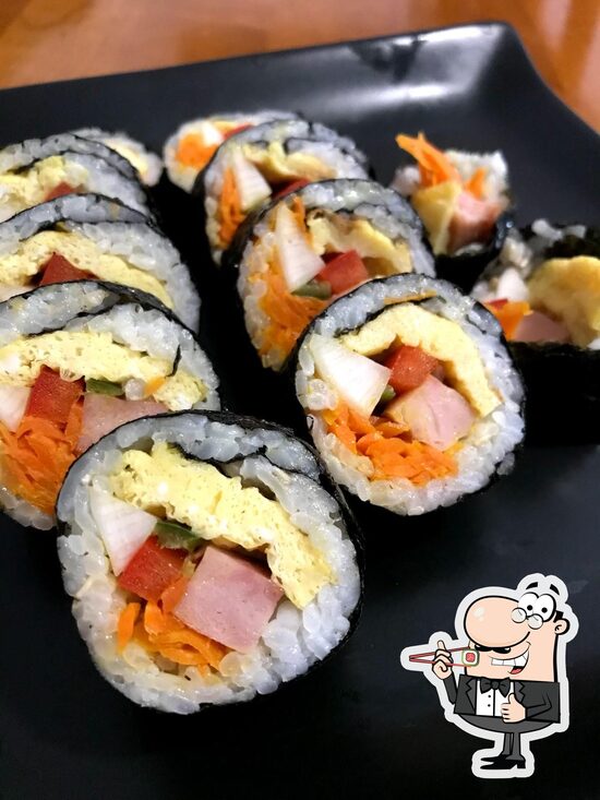 Menu at Kimbap Cancun restaurant, Cancún