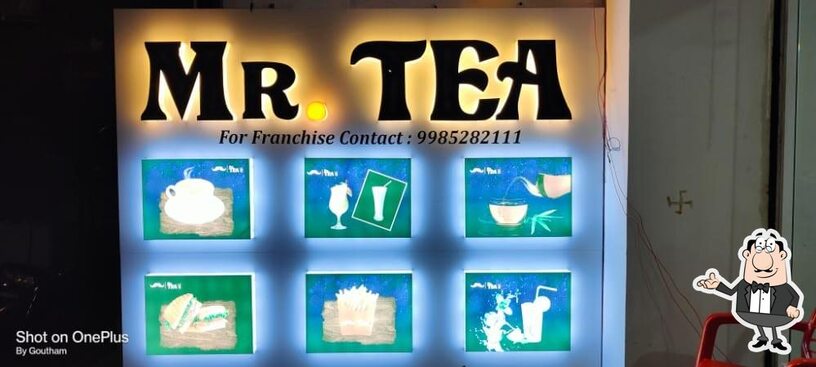 Menu at MR. TEA, Hanamkonda