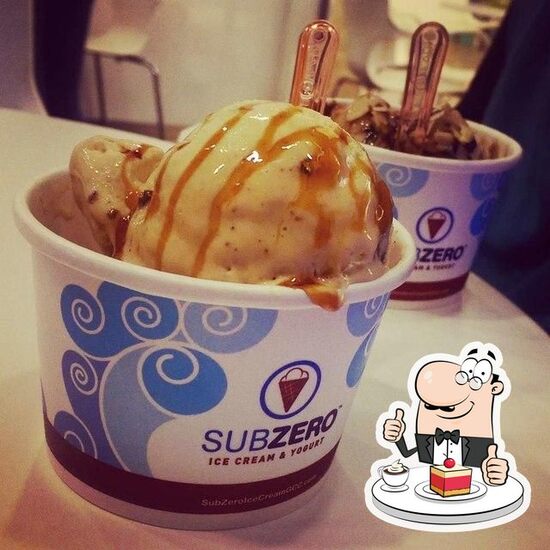 Menu at Sub Zero Ice Cream & Yogurt desserts, Abu Dhabi, Level 3