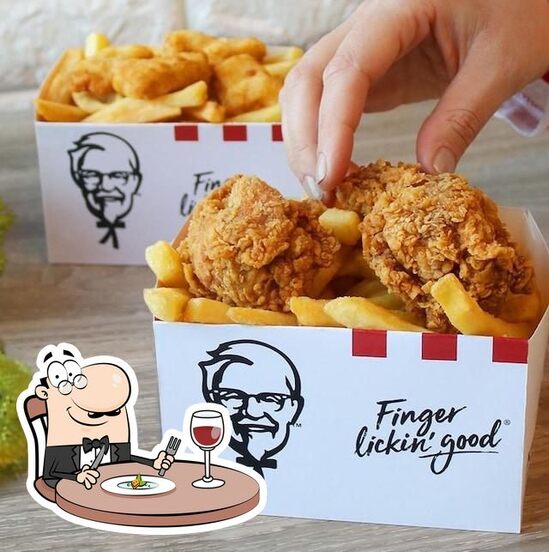 Menu at KFC, Auckland, 4 Fort Street