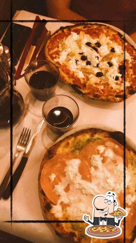 Menu da Dar Poeta pizzeria, Roma, Vicolo del Bologna