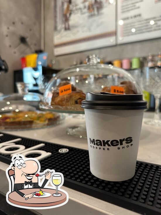 Menu at The Makers Coffee Shop, Bucharest