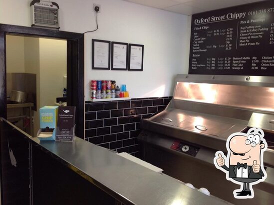 Menu at Oxford Street Chippy fast food, Stalybridge