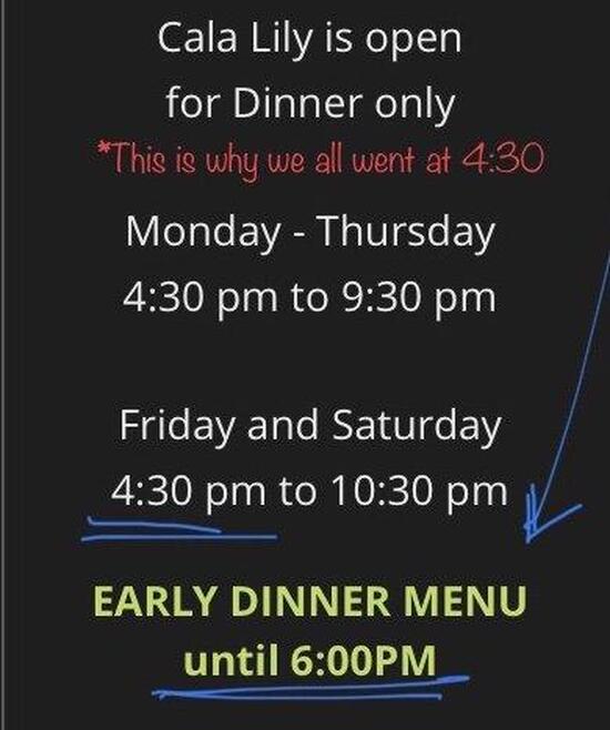Cala Lily Restaurant and Bar, 500 Grandview Crossing #20 in Gibsonia ...