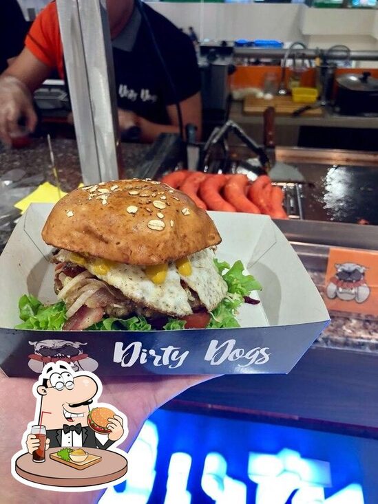 Menu at Dirty Dogs, Quezon City