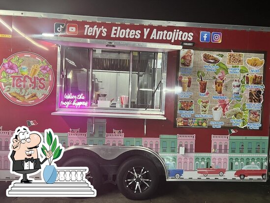 Menu at Tefy's elotes y antojitos pub & bar, Katy