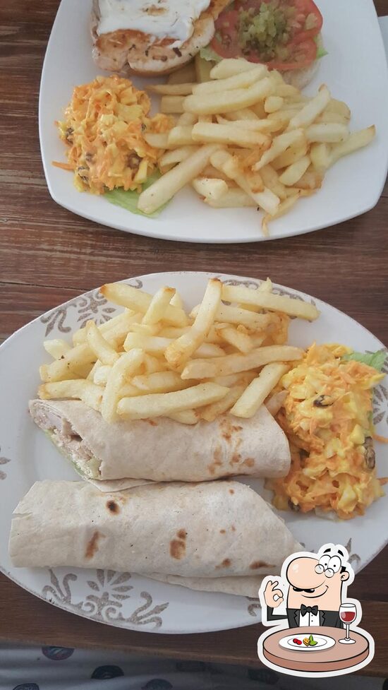 Menu at Twisfontein Kafee cafe, Vredenburg
