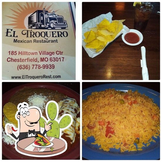 Menu at El Troquero restaurant, Chesterfield